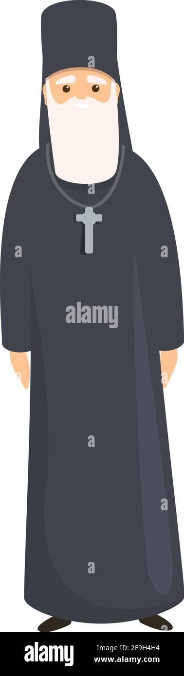 Pope icon. Cartoon of Pope vector icon for web design isolated on white ...