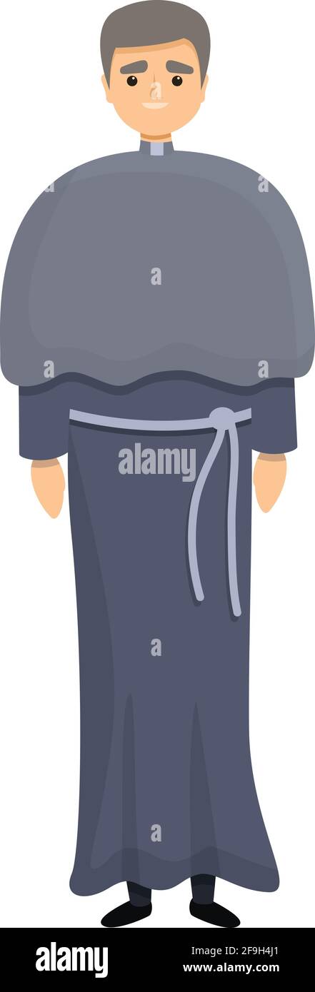 Priest robe icon. Cartoon of Priest robe vector icon for web design ...