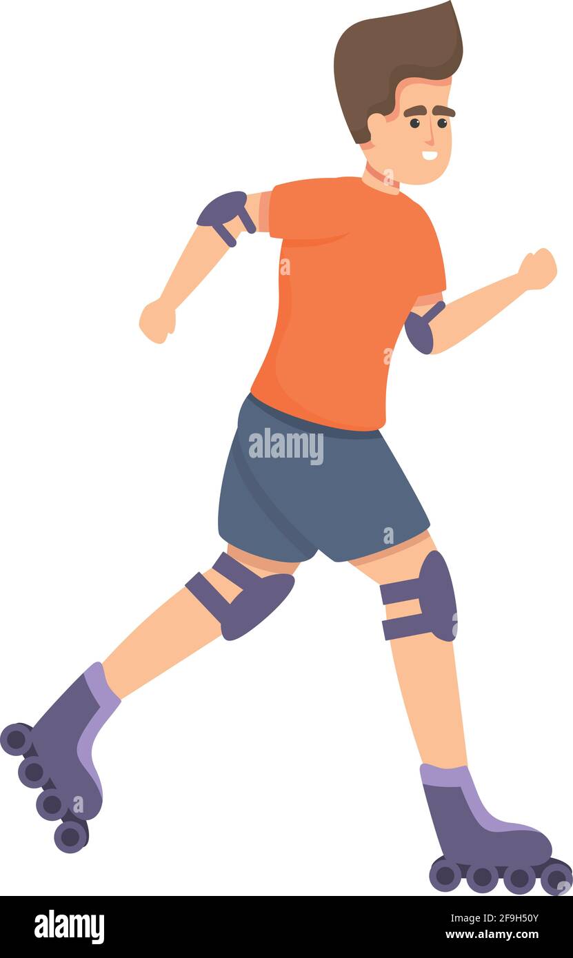 Speed skating athlete in Cut Out Stock Images & Pictures - Alamy