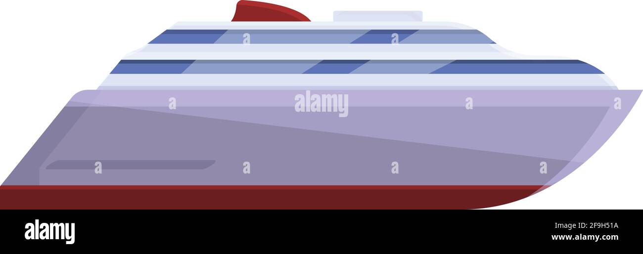 Ferry boat icon. Cartoon of Ferry boat vector icon for web design ...