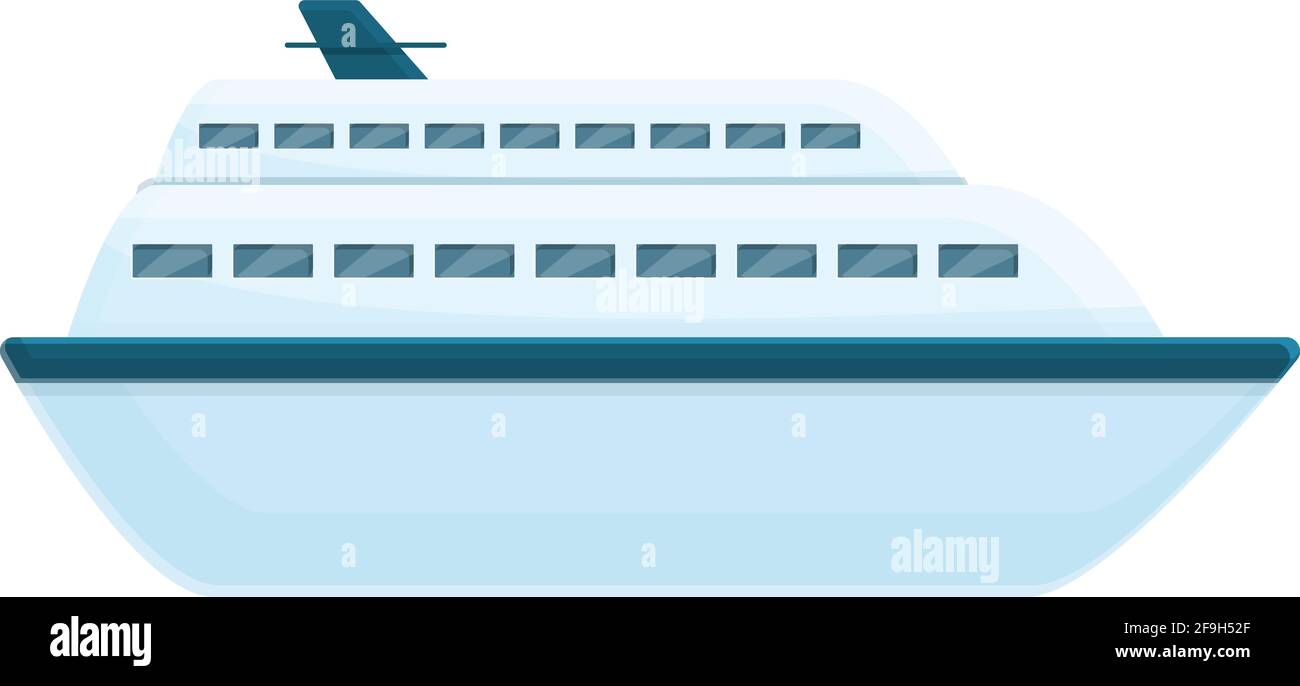 Maritime ferry icon. Cartoon of Maritime ferry vector icon for web ...