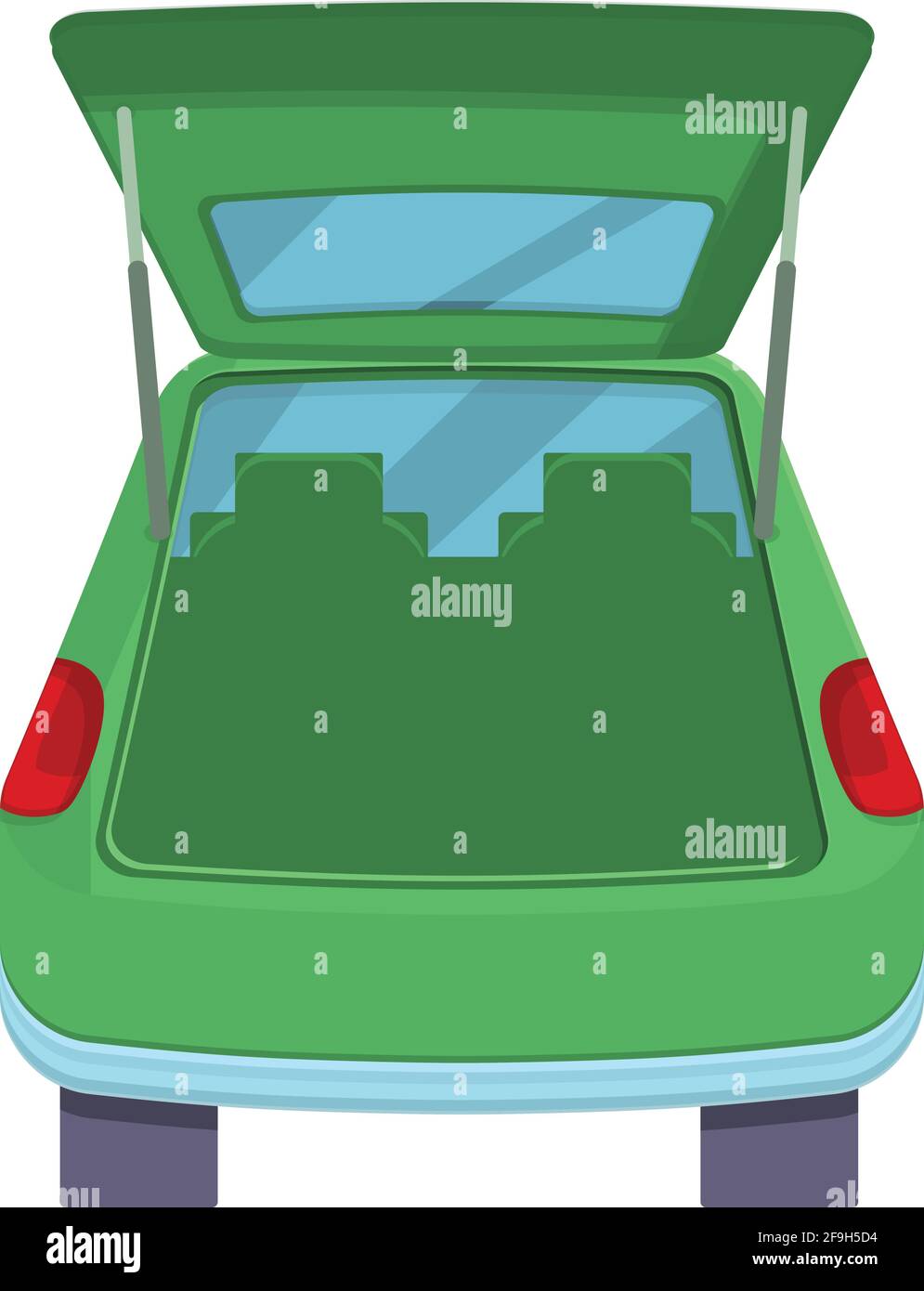 Hatchback trunk car icon. Cartoon of Hatchback trunk car vector icon ...