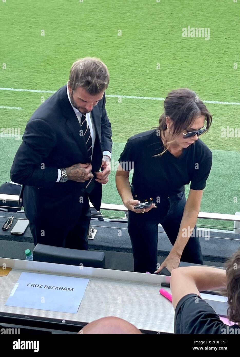 Victoria beckham david 2021 hi-res stock photography and images - Alamy