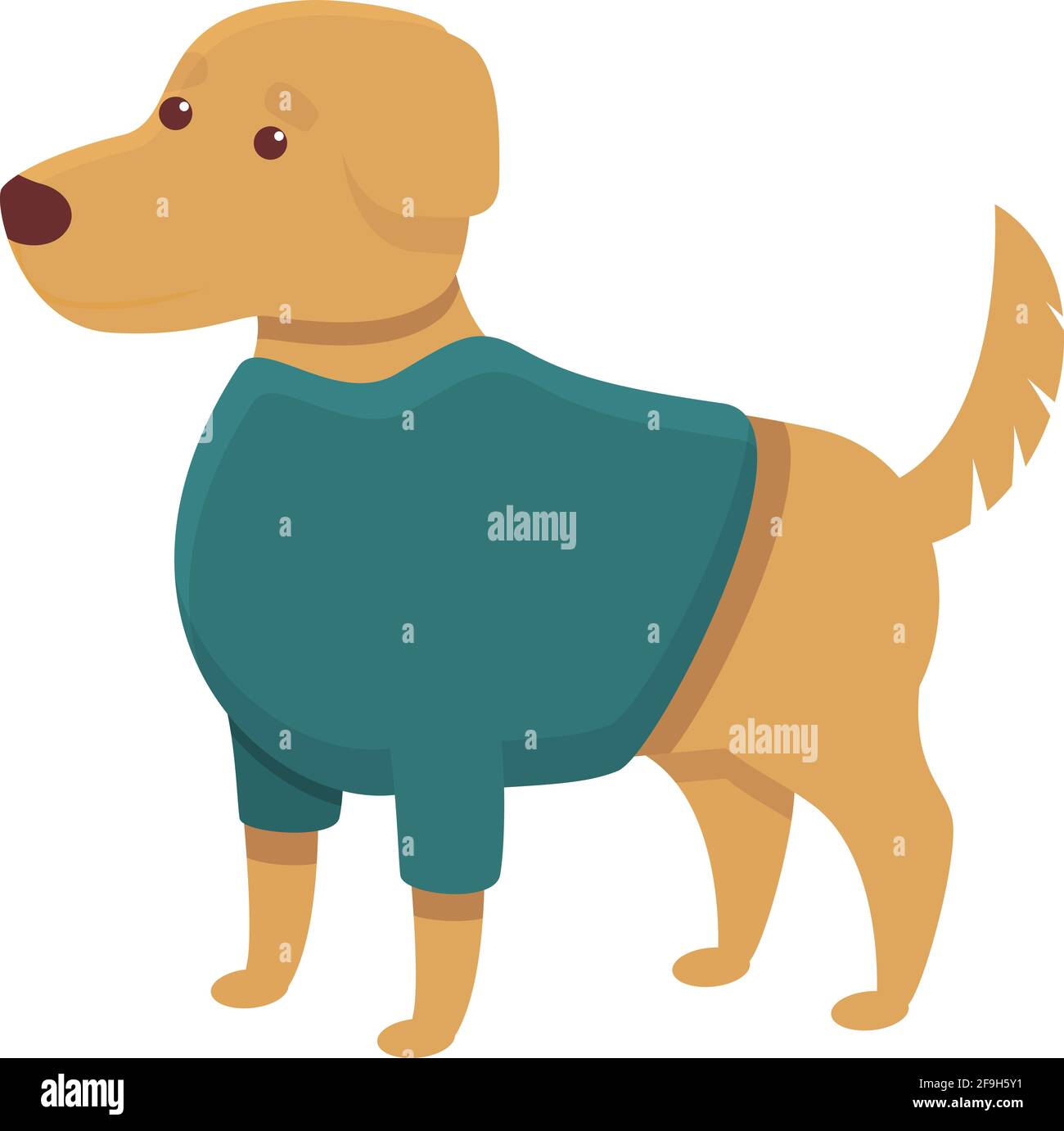 Sweater dog clothes icon. Cartoon of Sweater dog clothes vector icon ...