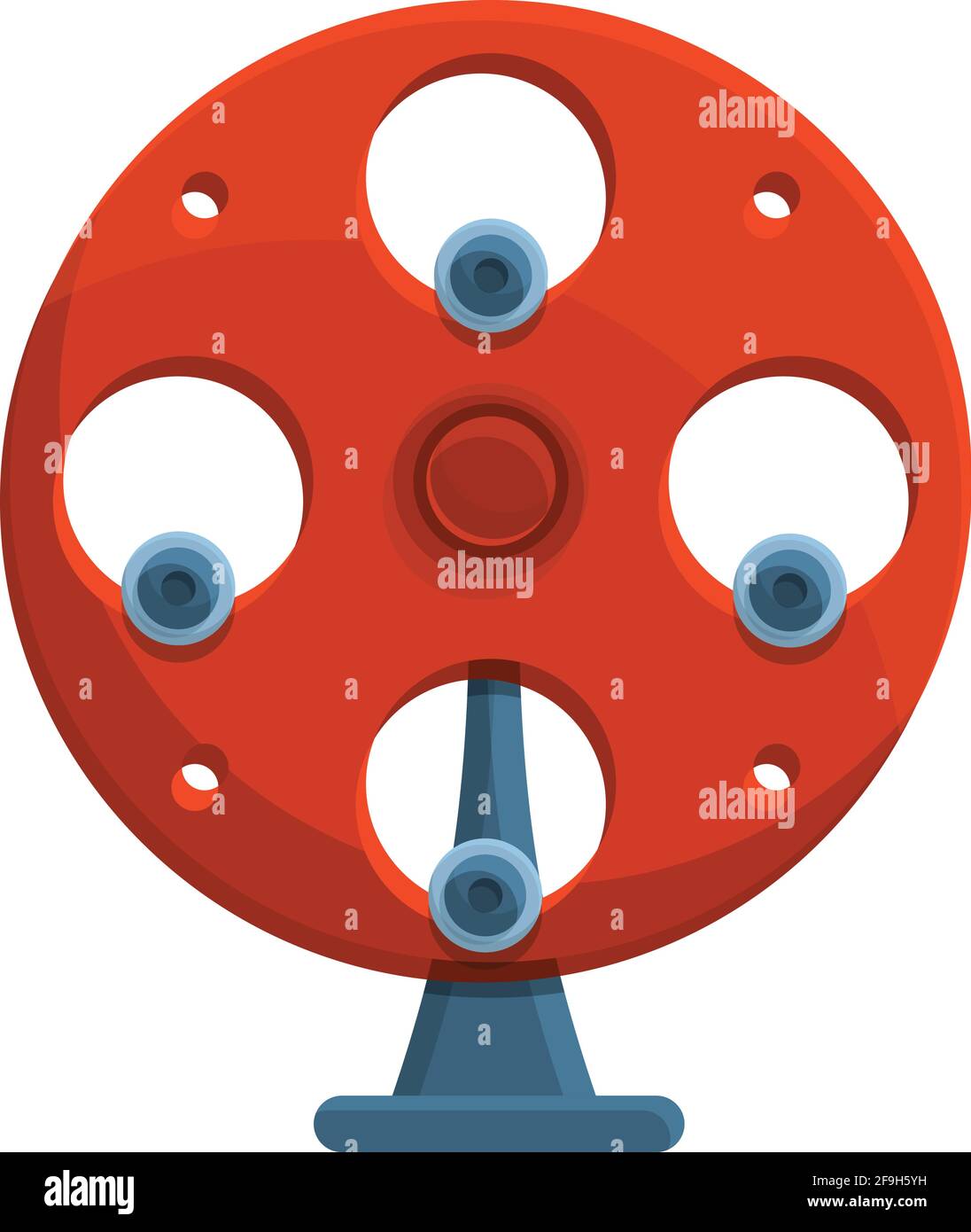 Perpetual motion action icon. Cartoon of Perpetual motion action vector ...