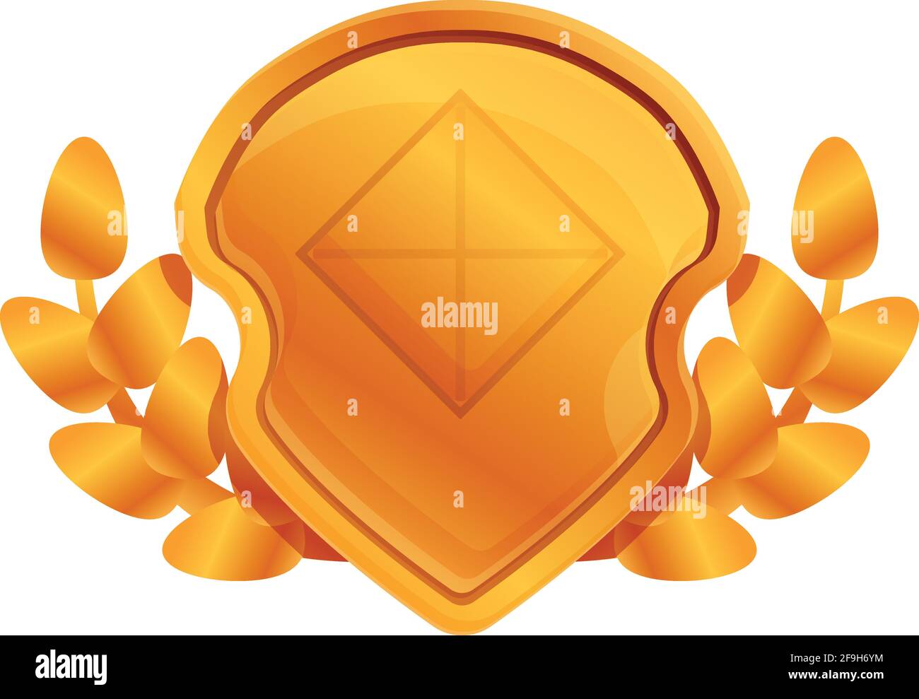 Ranking premium icon. Cartoon of Ranking premium vector icon for web ...