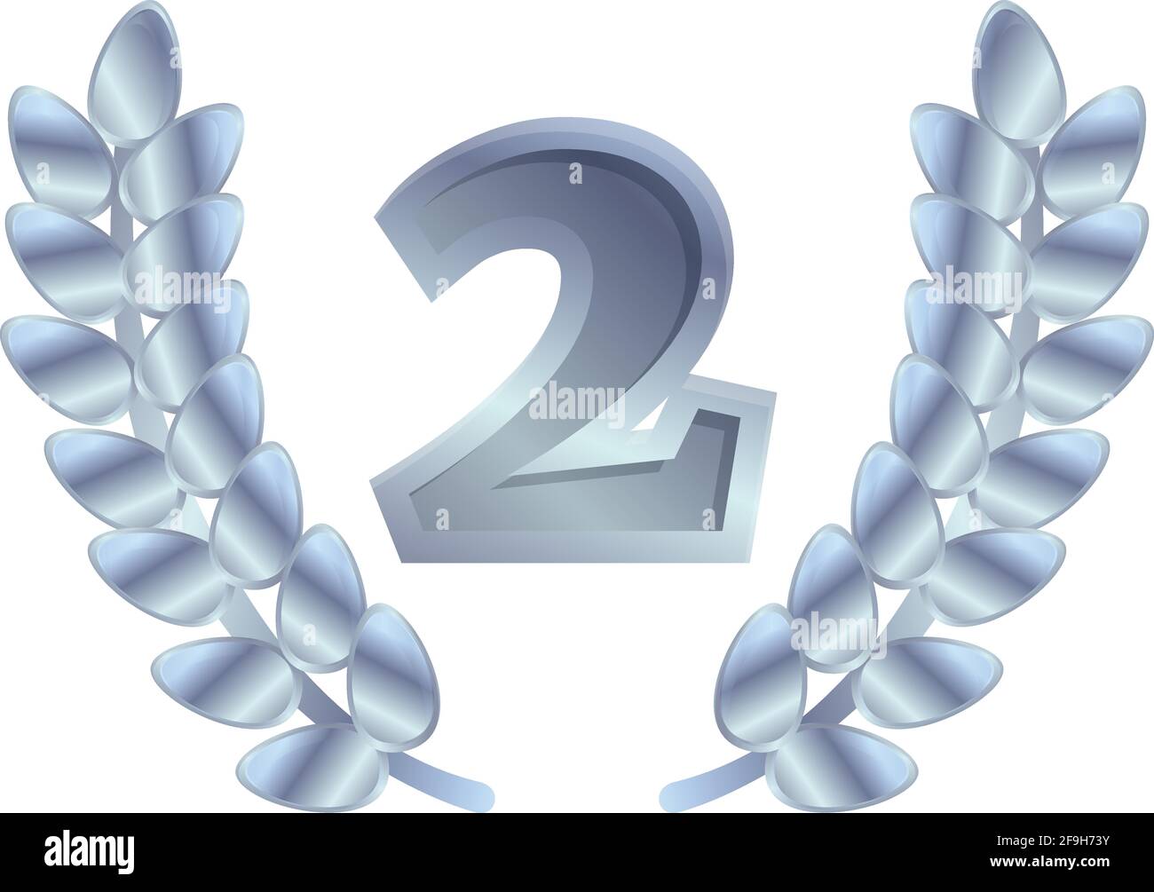 Second Place Ribbon Cartoon