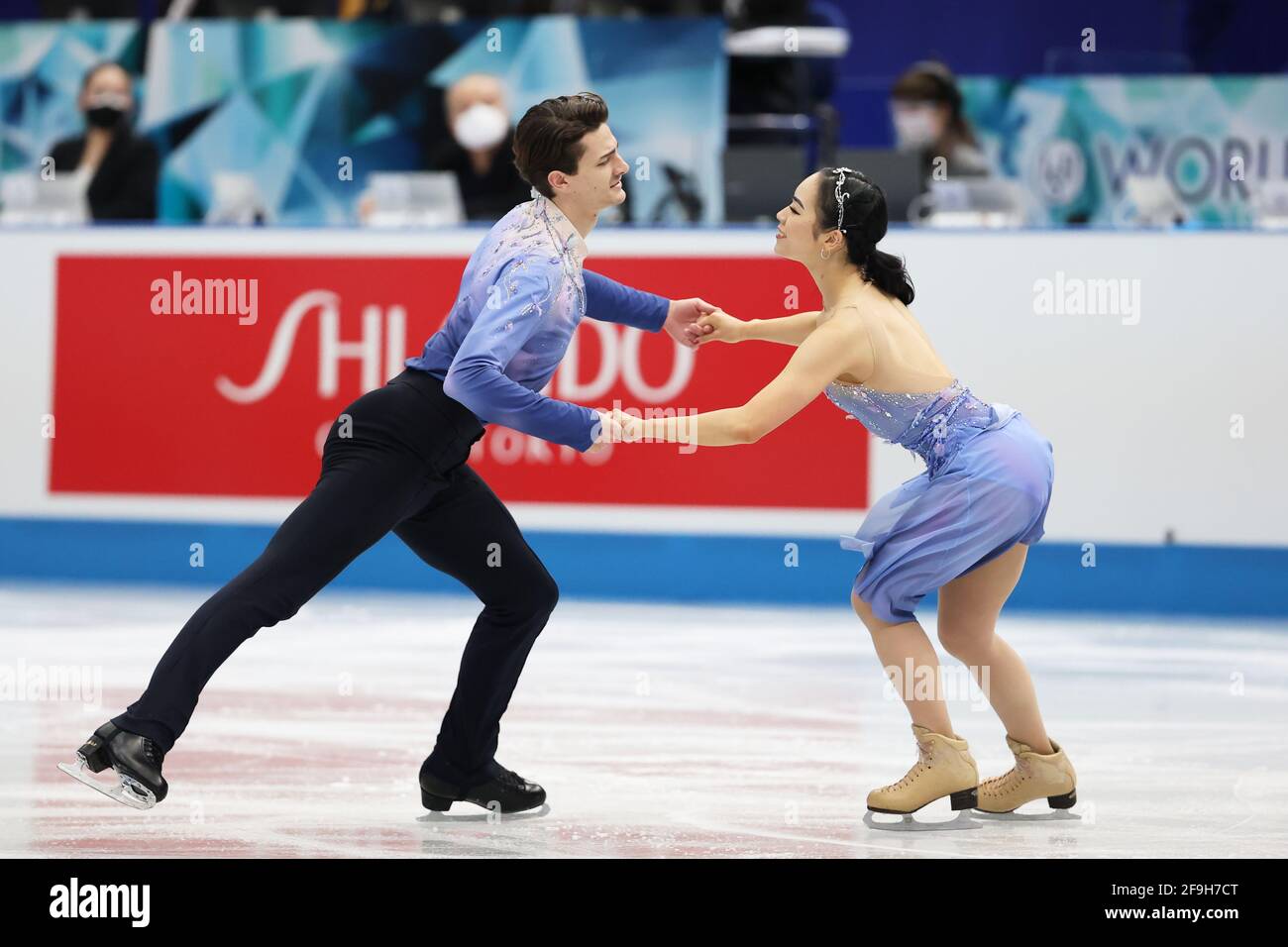 Figure Skating 2021 Ice Dance Free Dance at Maruzen Intec Arena Osaka ...