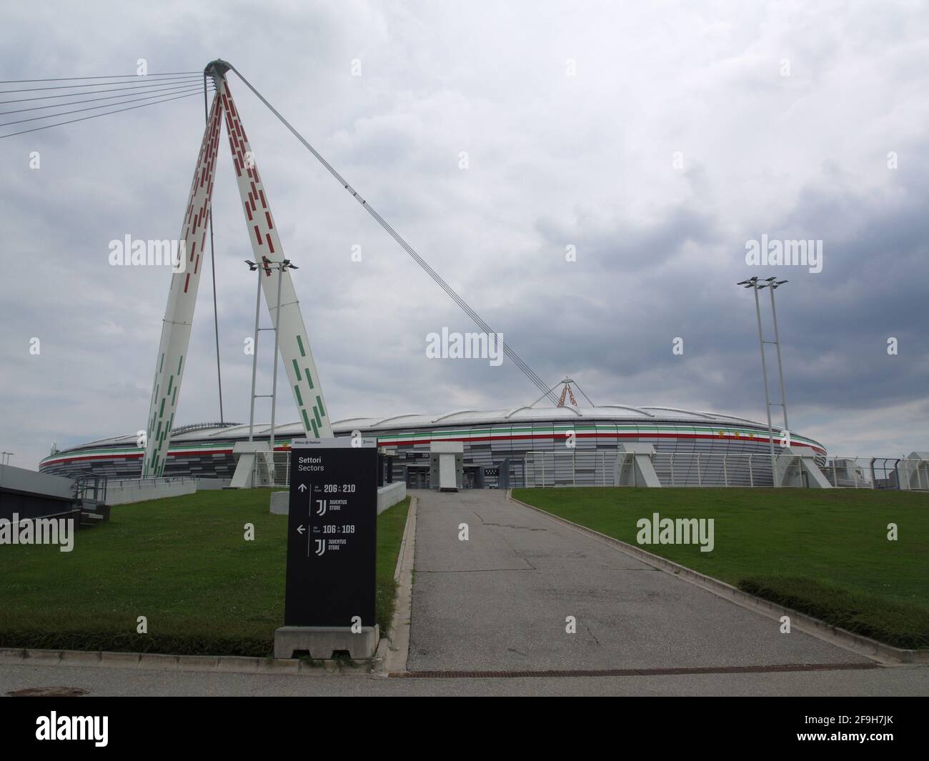 The Allianz Stadium in Vallette, Turin, home ground of Juventus FC and ...