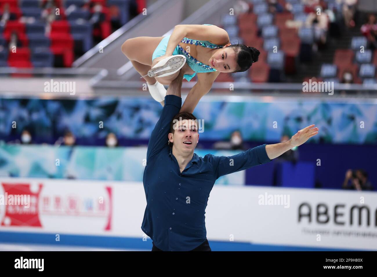 Figure Skating 2021 Pairs Free Skating at Maruzen Intec Arena Osaka ...
