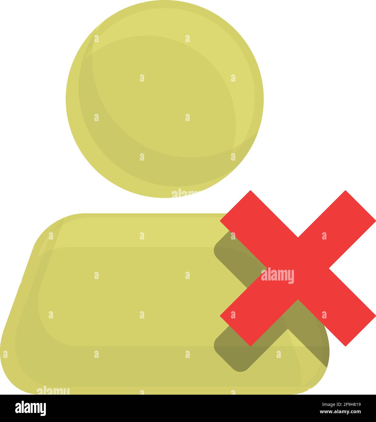 Delete User Call Icon Cartoon Of Delete User Call Vector Icon For Web Design Isolated On White