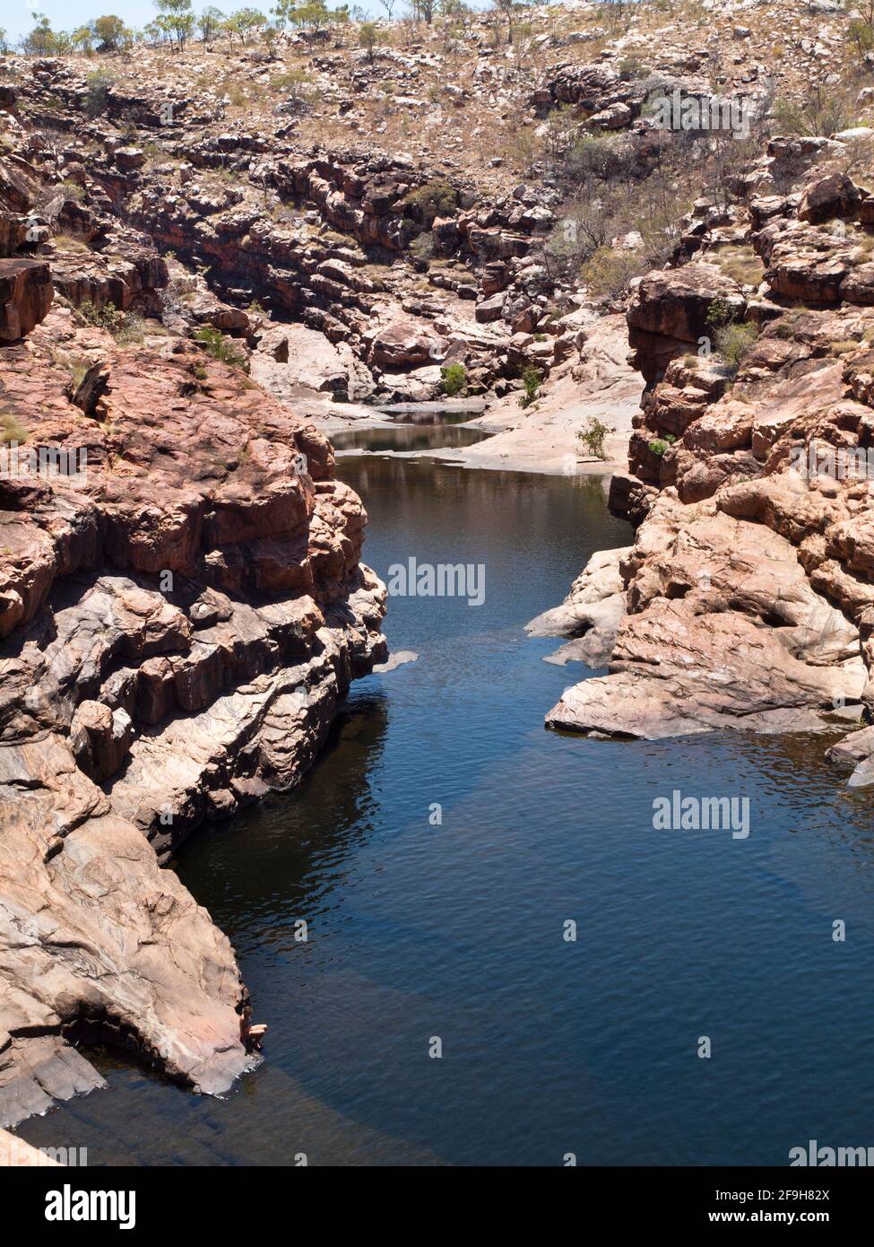 Bell Gorge (Dalmanyi) is a popular swimming hole just off the legendary ...