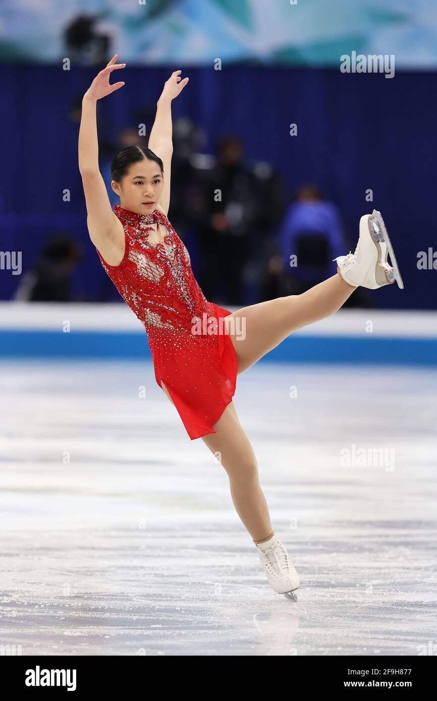 Figure Skating 2021 Women's Free Skating at Maruzen Intec Arena Osaka ...