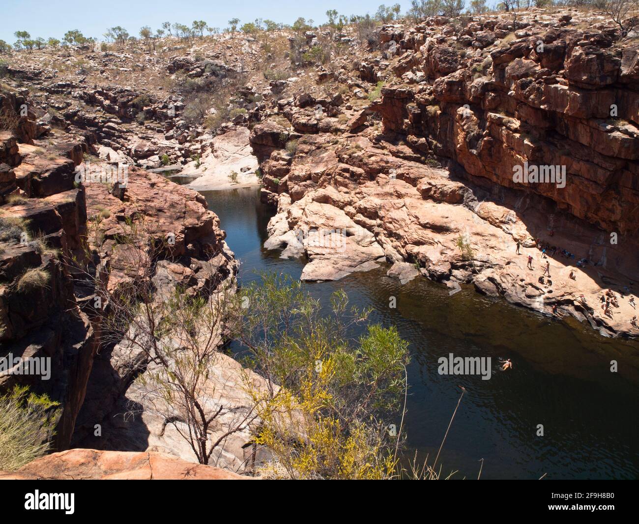 Bell Gorge (Dalmanyi) is a popular swimming hole just off the legendary ...