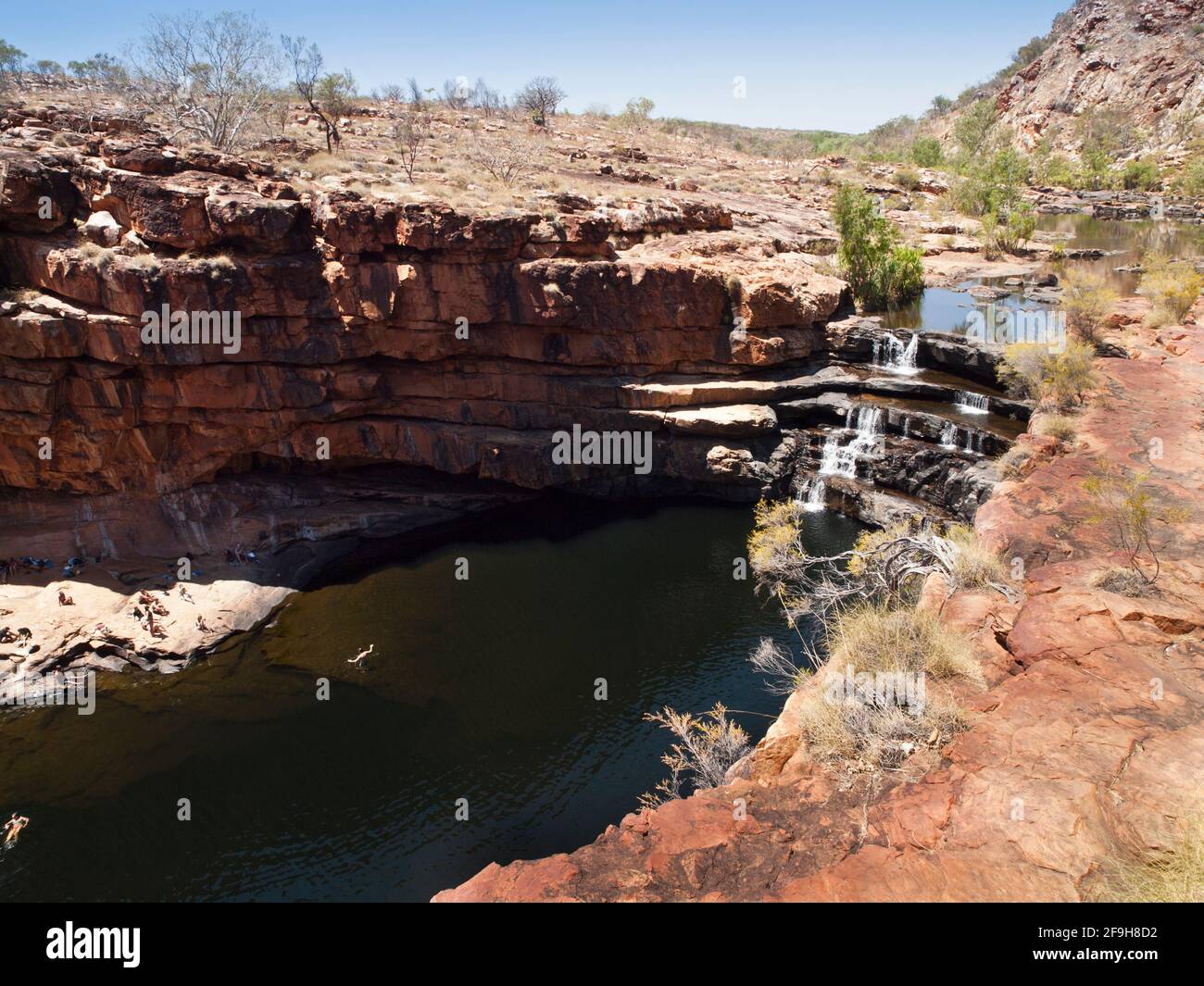 Bell Gorge (Dalmanyi) is a popular swimming hole just off the legendary ...
