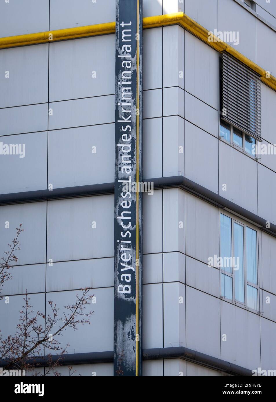 Munich, Germany. 16th Apr, 2021. A sign with the inscription "Bavarian ...