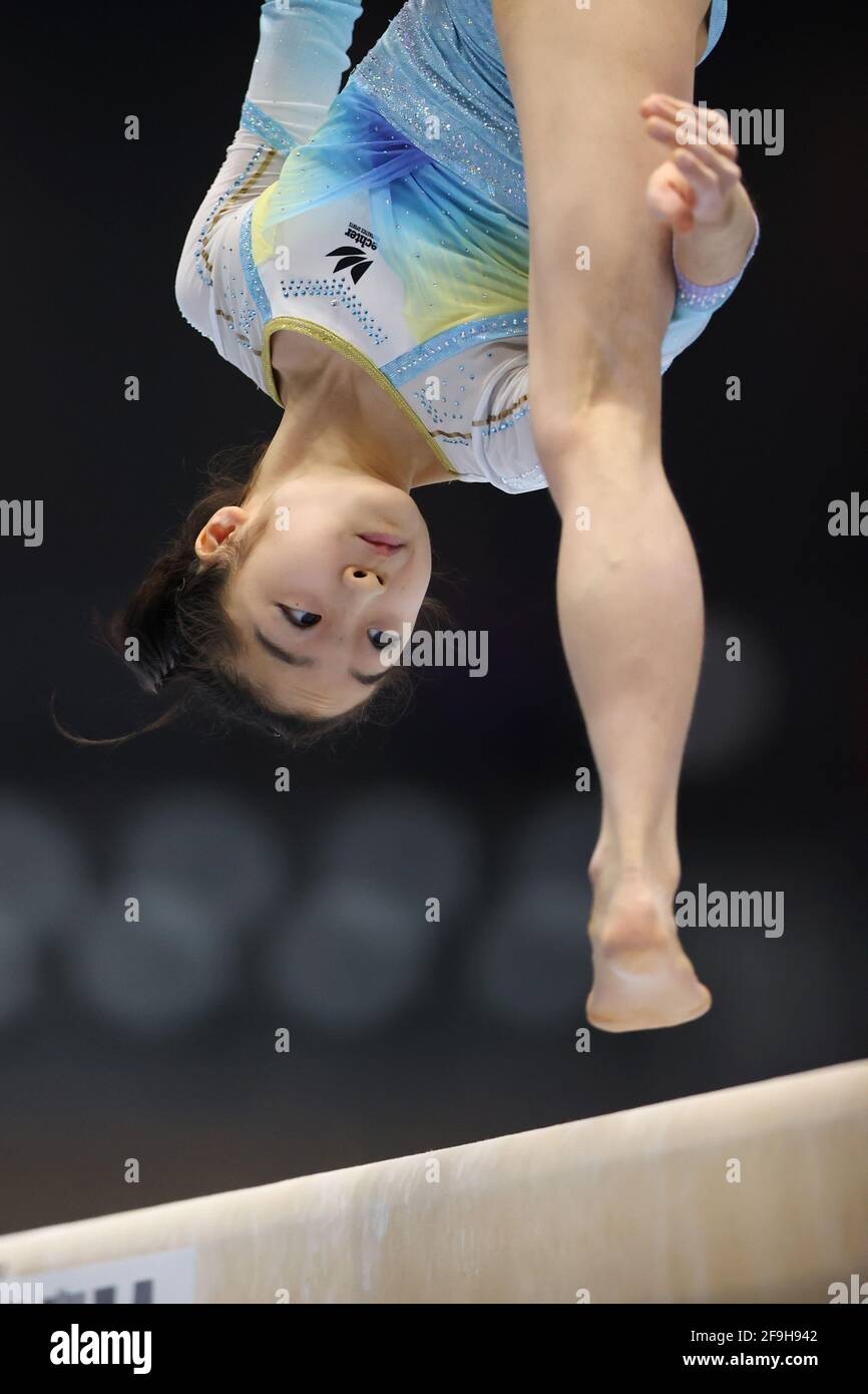 Takasaki Arena, Gunma, Japan. 17th Apr, 2021. Mana Okamura, APRIL 17 ...