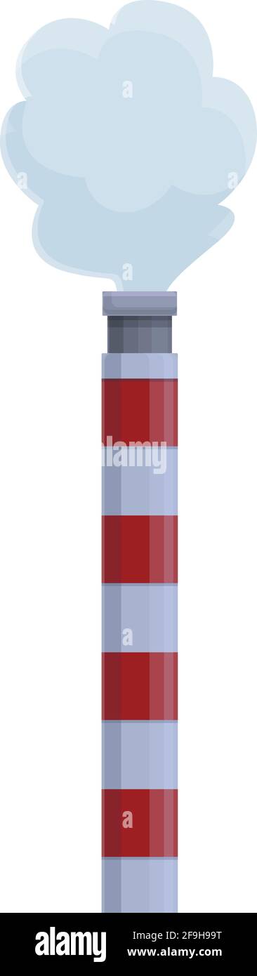 City chimney icon. Cartoon of City chimney vector icon for web design ...