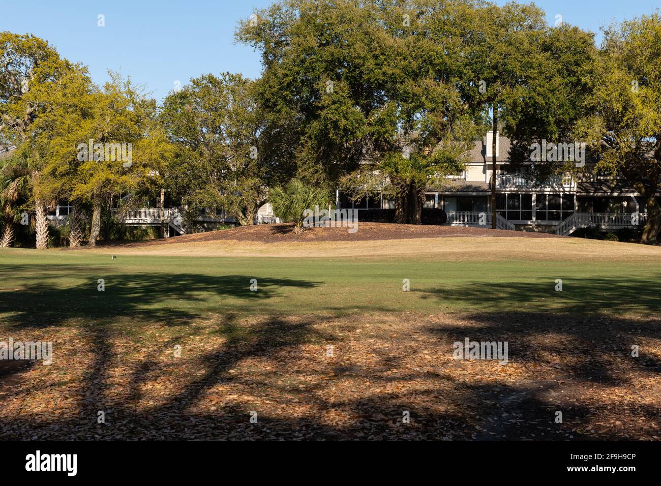 Wild Dunes Resort, South Carolina, USA - April 5, 2021. Golf course ...