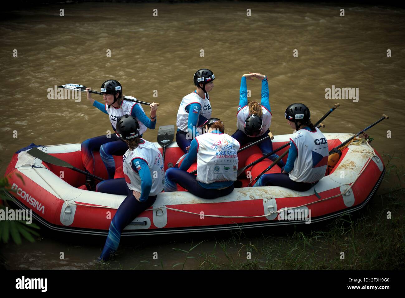 Sukabumi, West Java, Indonesia. 3 Dec 2015. Czech Republic U23 women ...