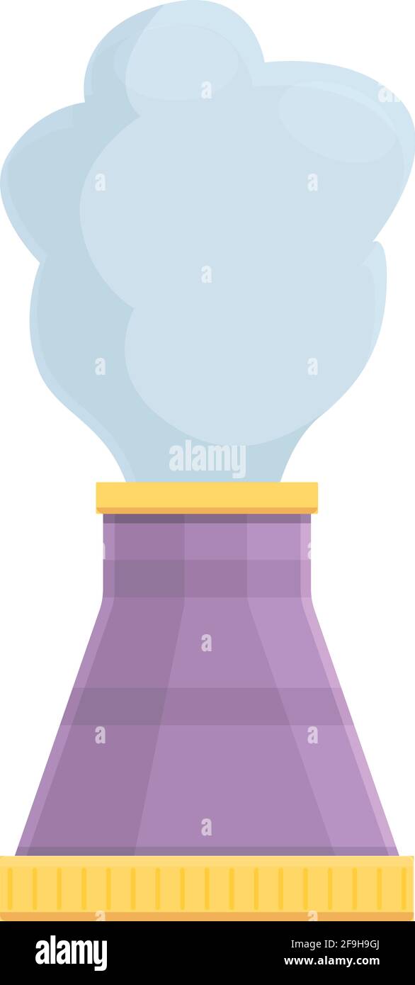 Exterior chimney icon. Cartoon of Exterior chimney vector icon for web ...