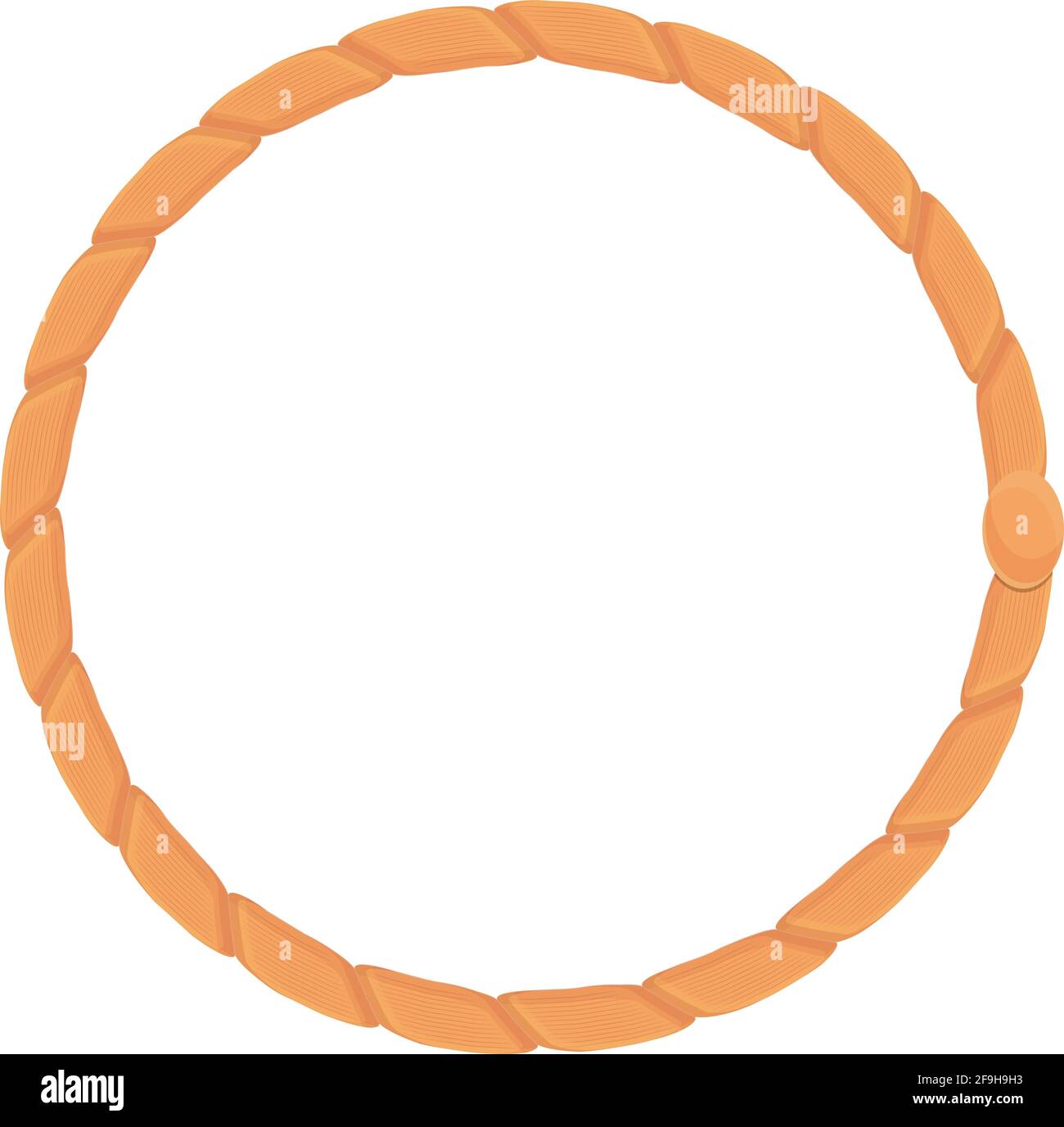Circle lasso icon. Cartoon of Circle lasso vector icon for web design ...