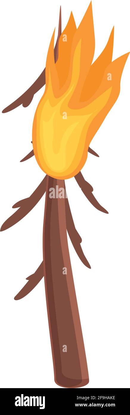 Armchair on fire Stock Vector Images - Alamy