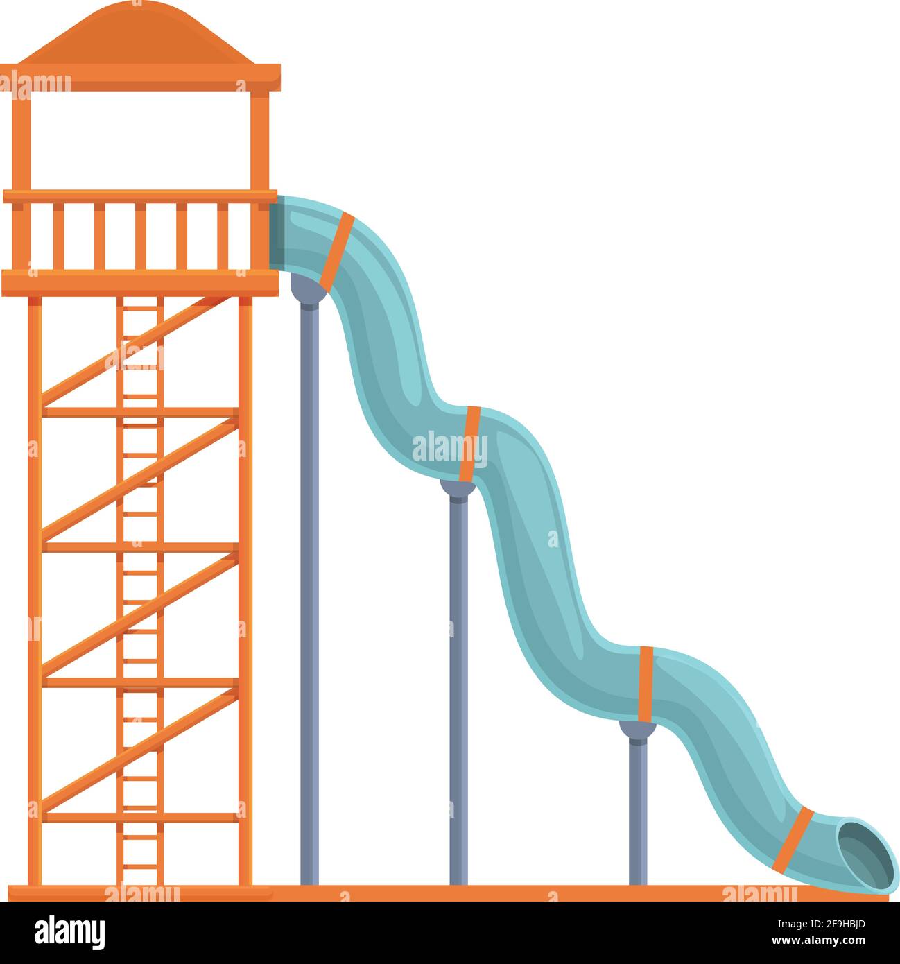 Flume slide Stock Vector Images - Alamy