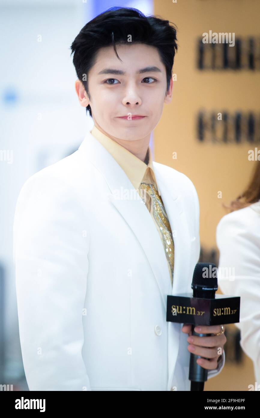 Actor Neo attends a brand event in Nanjing, capital of east China's ...