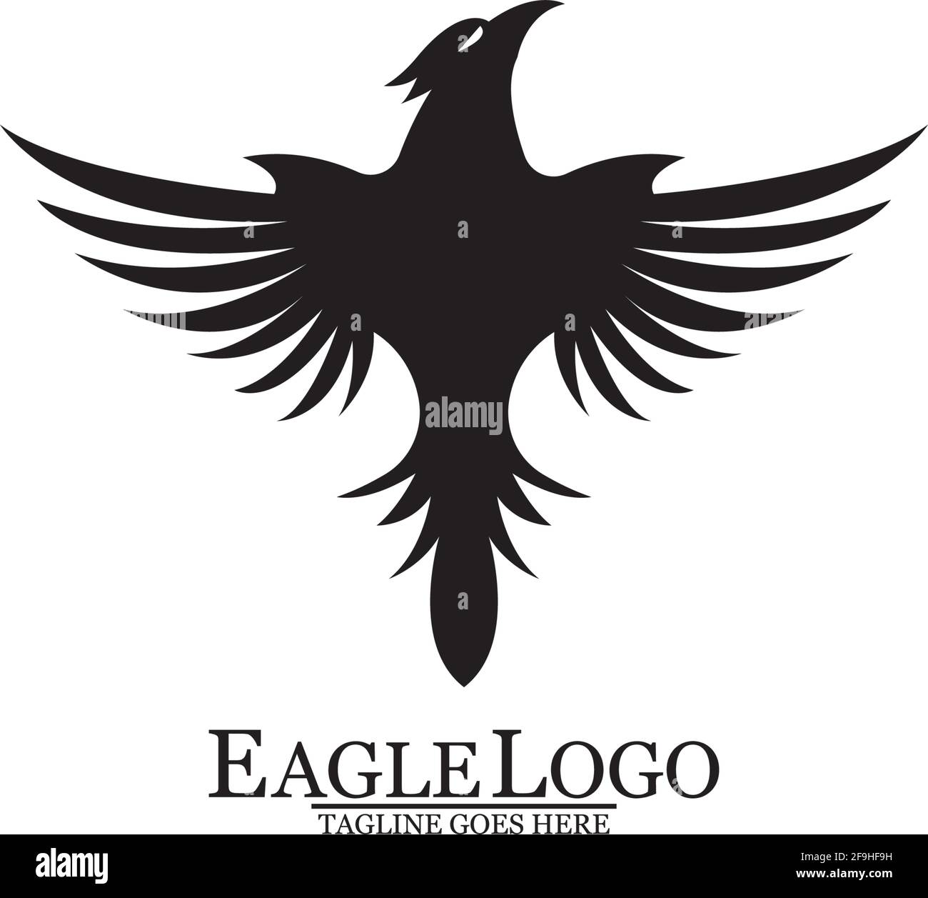 Eagle icon logo design vector template Stock Vector Image & Art - Alamy