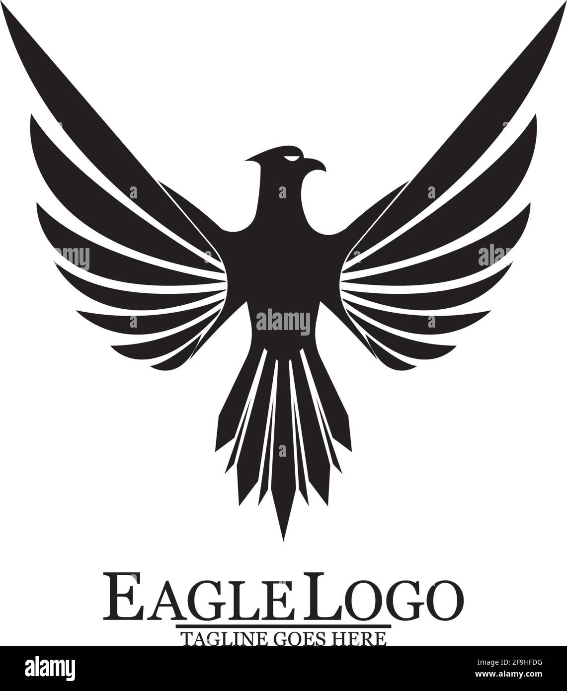 Eagle icon logo design vector template Stock Vector Image & Art - Alamy