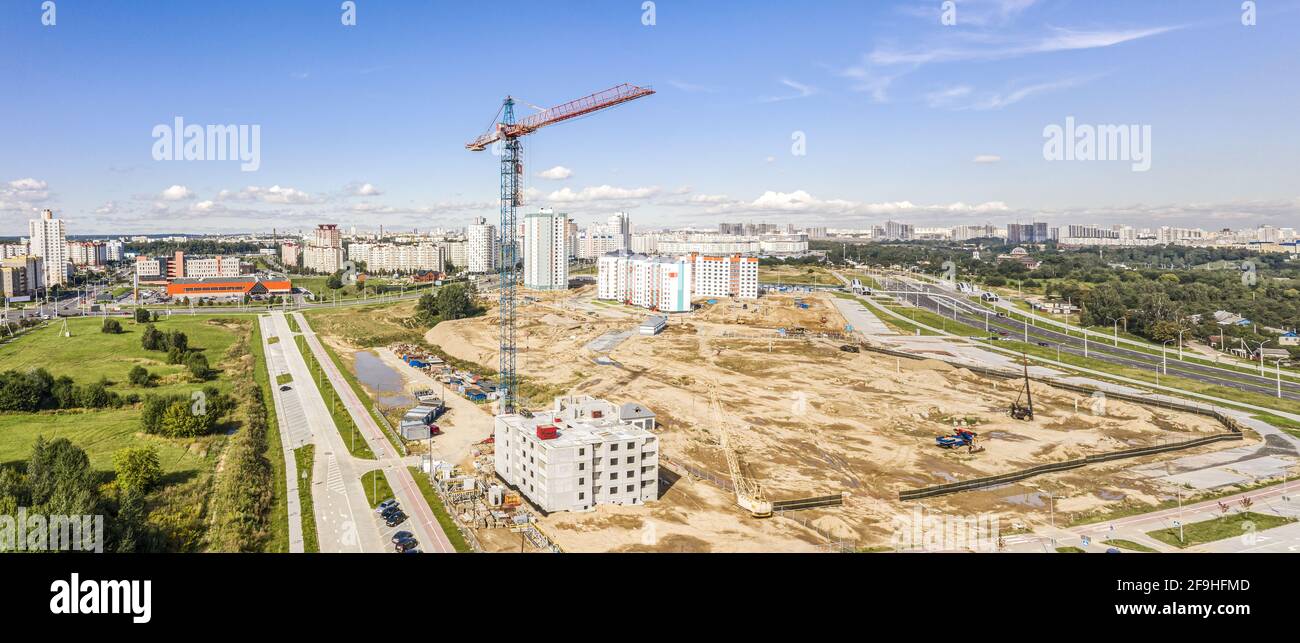 Residential area development hi-res stock photography and images - Alamy