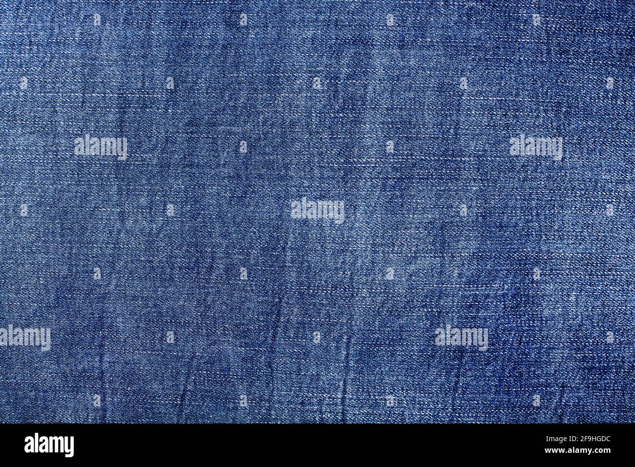 Blue jeans texture closeup, jean textile background, dark blue color ...