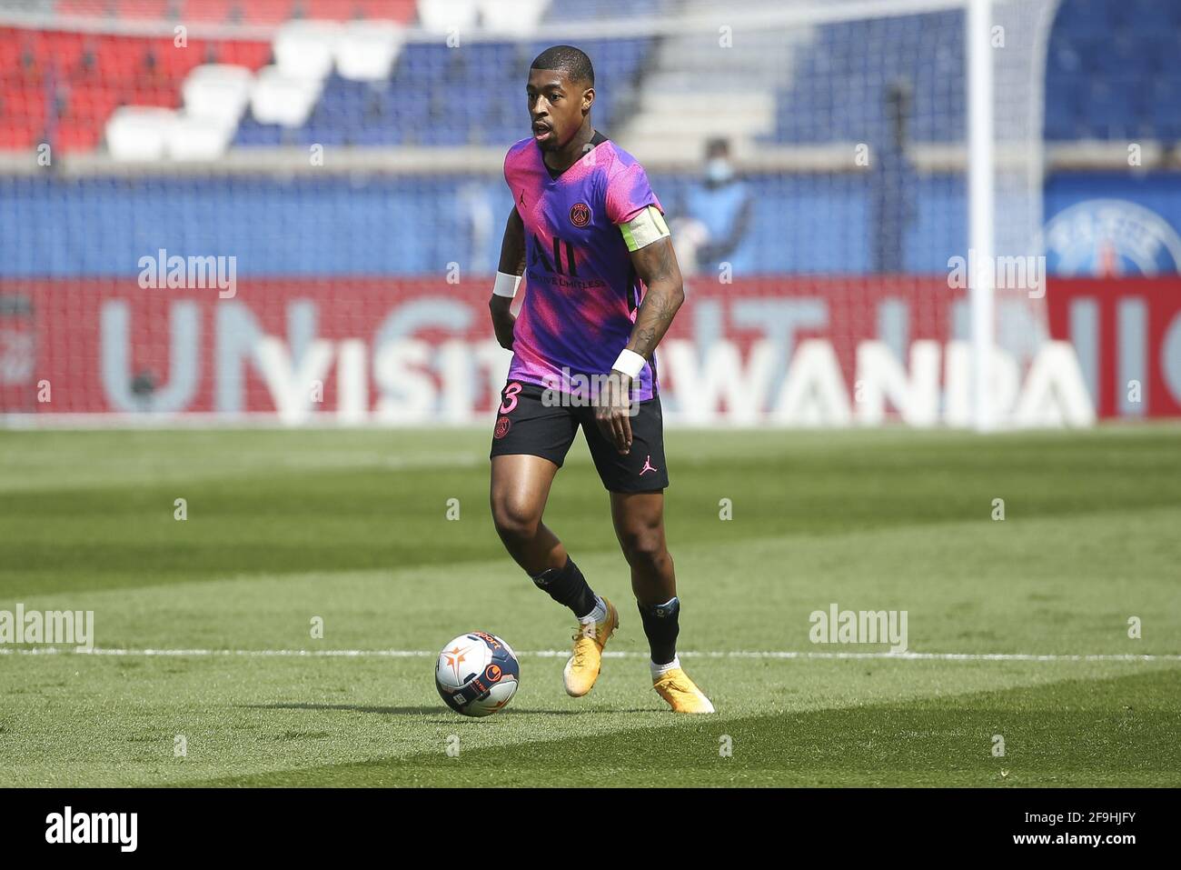 Presnel Kimpembe of PSG during the French championship Ligue 1 football ...