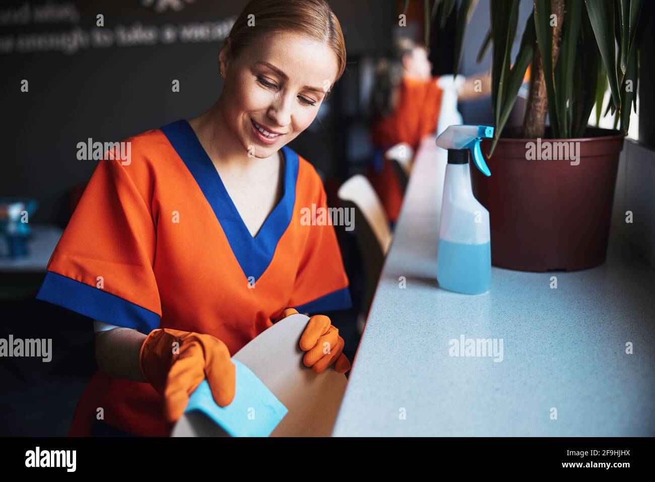 Chair Wiping High Resolution Stock Photography and Images - Alamy