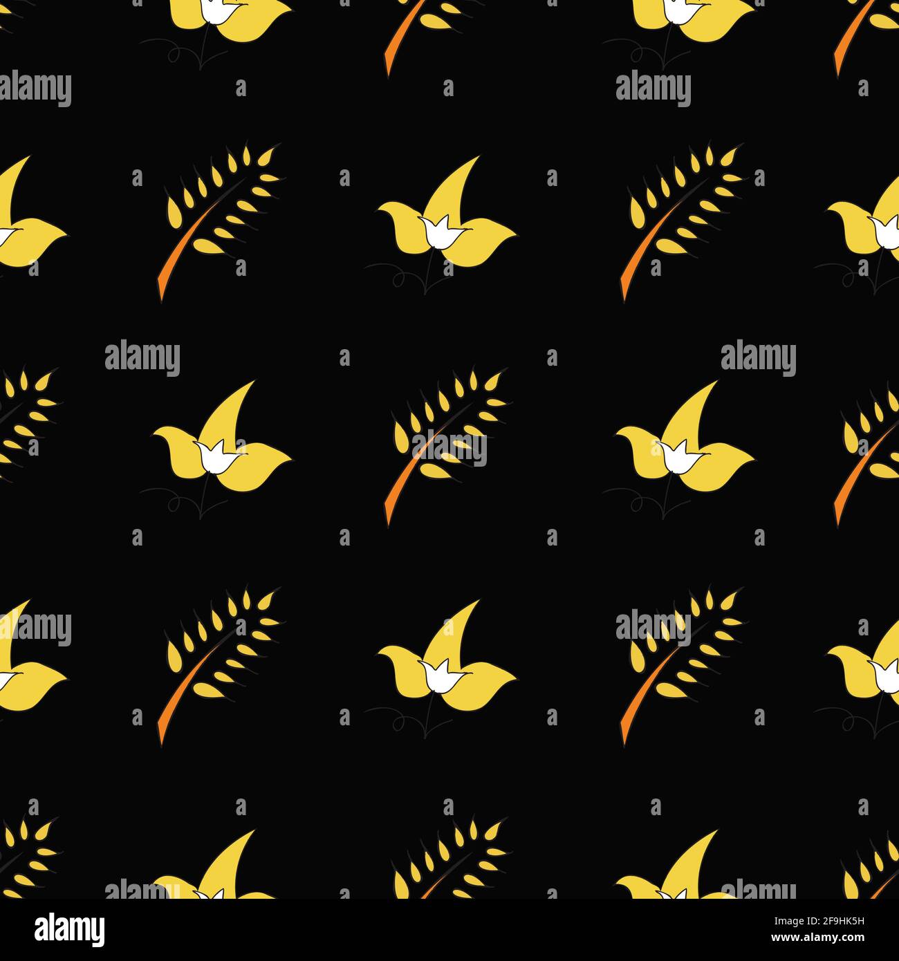 Vector black background Brittany celtic, Breton trational folklore ...