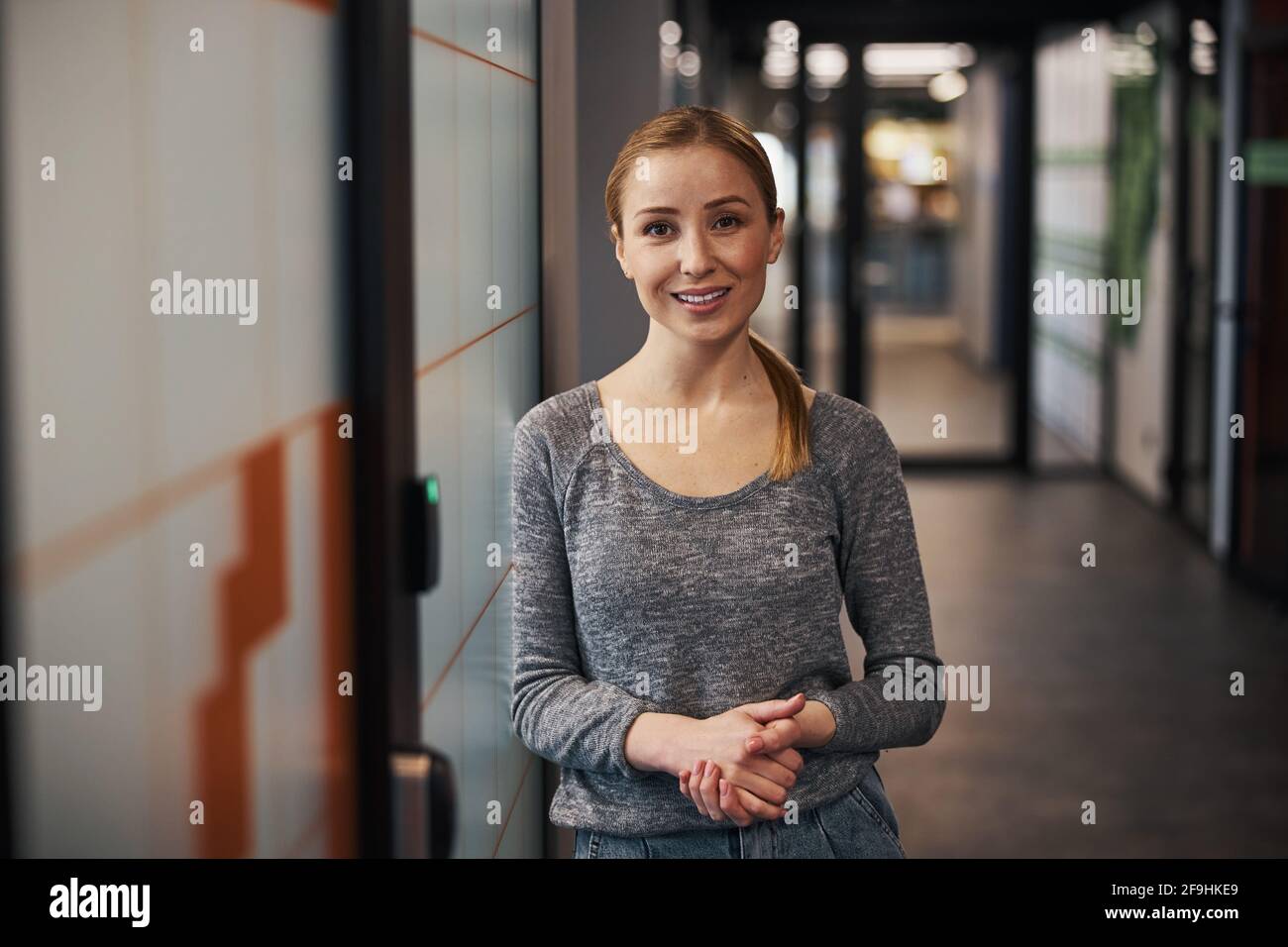 Contented employee hi-res stock photography and images - Alamy