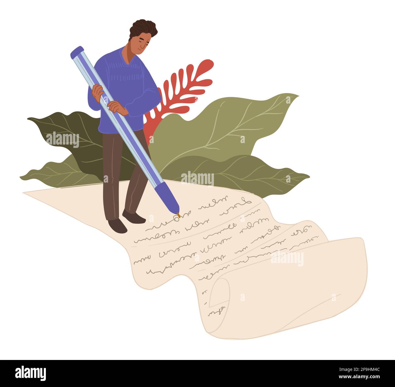 Word writing text male Stock Vector Images - Alamy