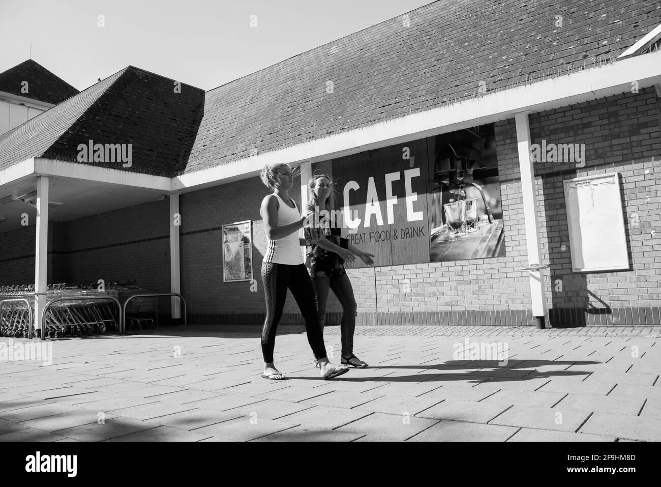 Street life of every day People around Town carrying out normal lives ...