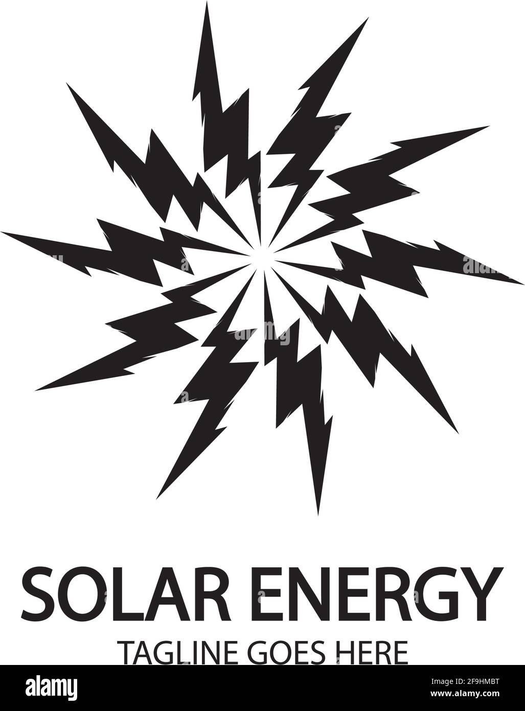 Solar energy panel and sun icon isolated on white background Stock ...