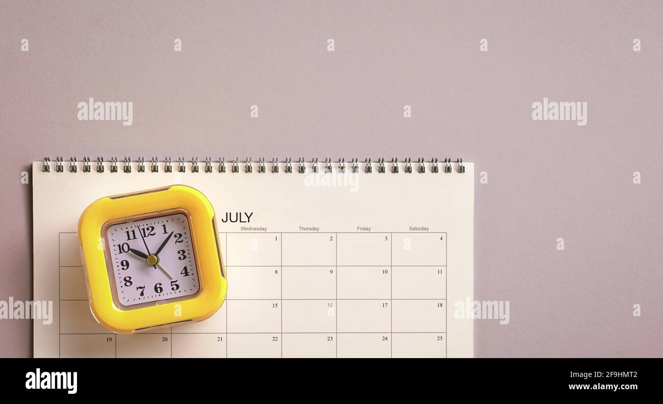 Planner clock hi-res stock photography and images - Alamy
