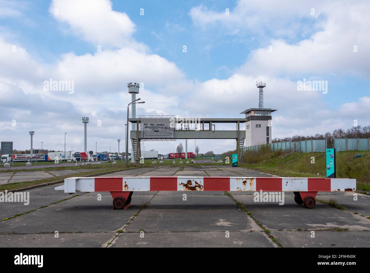 Marienborn border crossing hi-res stock photography and images - Alamy