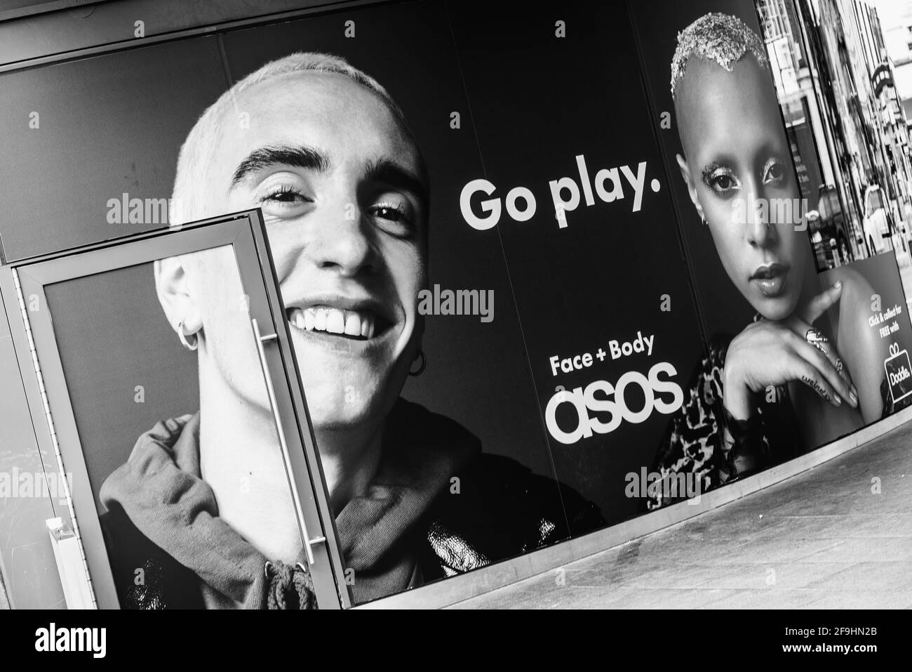 Street life of every day People around Town carrying out normal lives ...