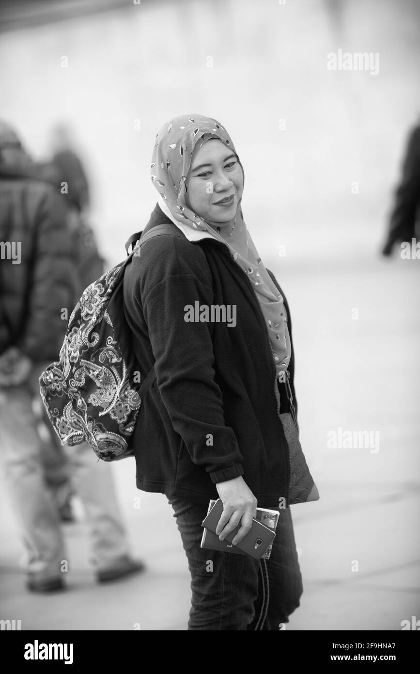 Street life of every day People around Town carrying out normal lives ...