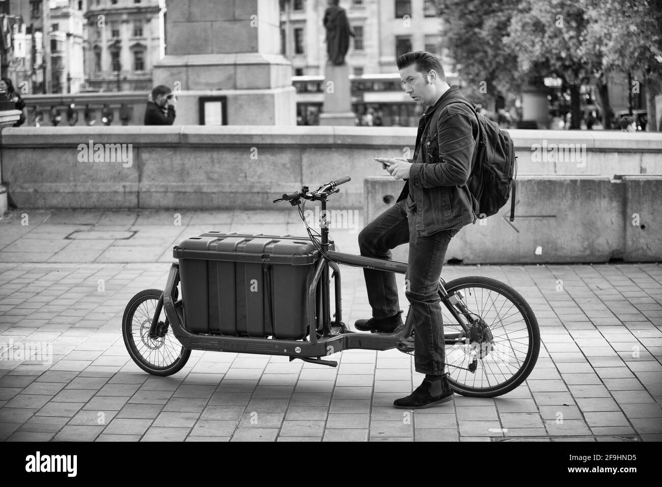 Street life of every day People around Town carrying out normal lives ...