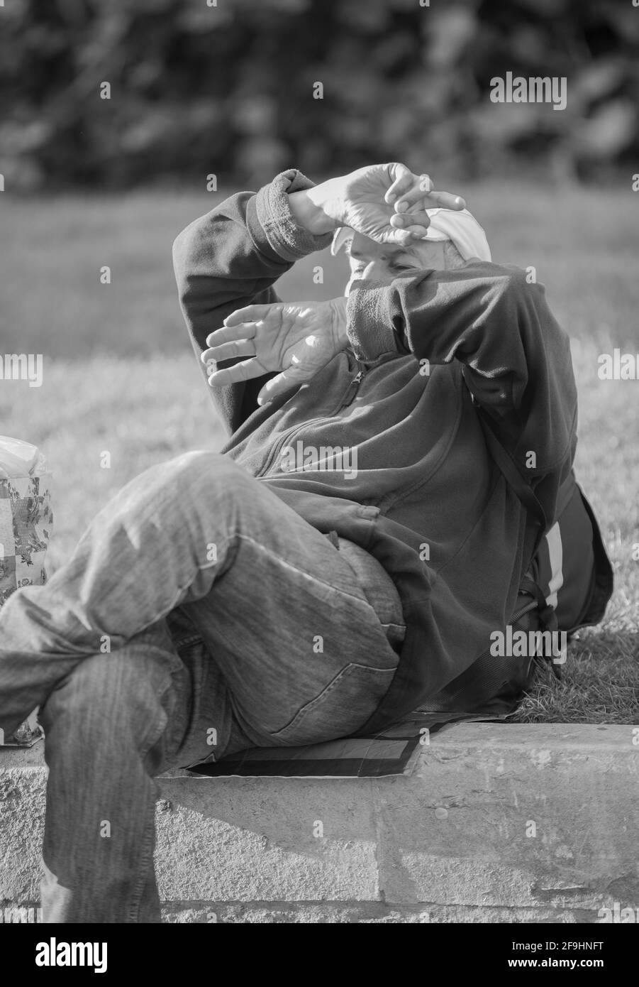 Street life of every day People around Town carrying out normal lives ...