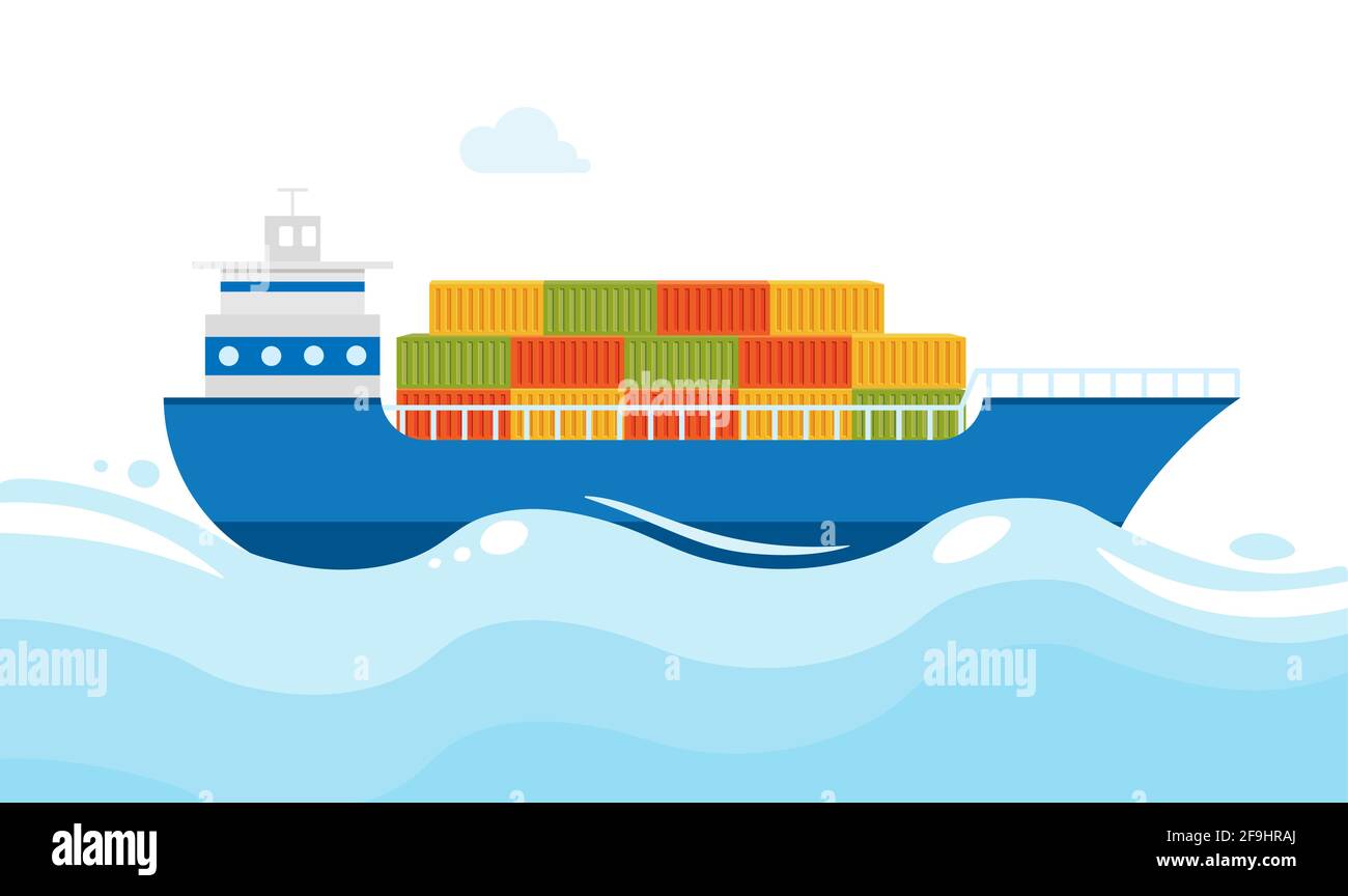 Sailing merchant ships Stock Vector Images - Alamy