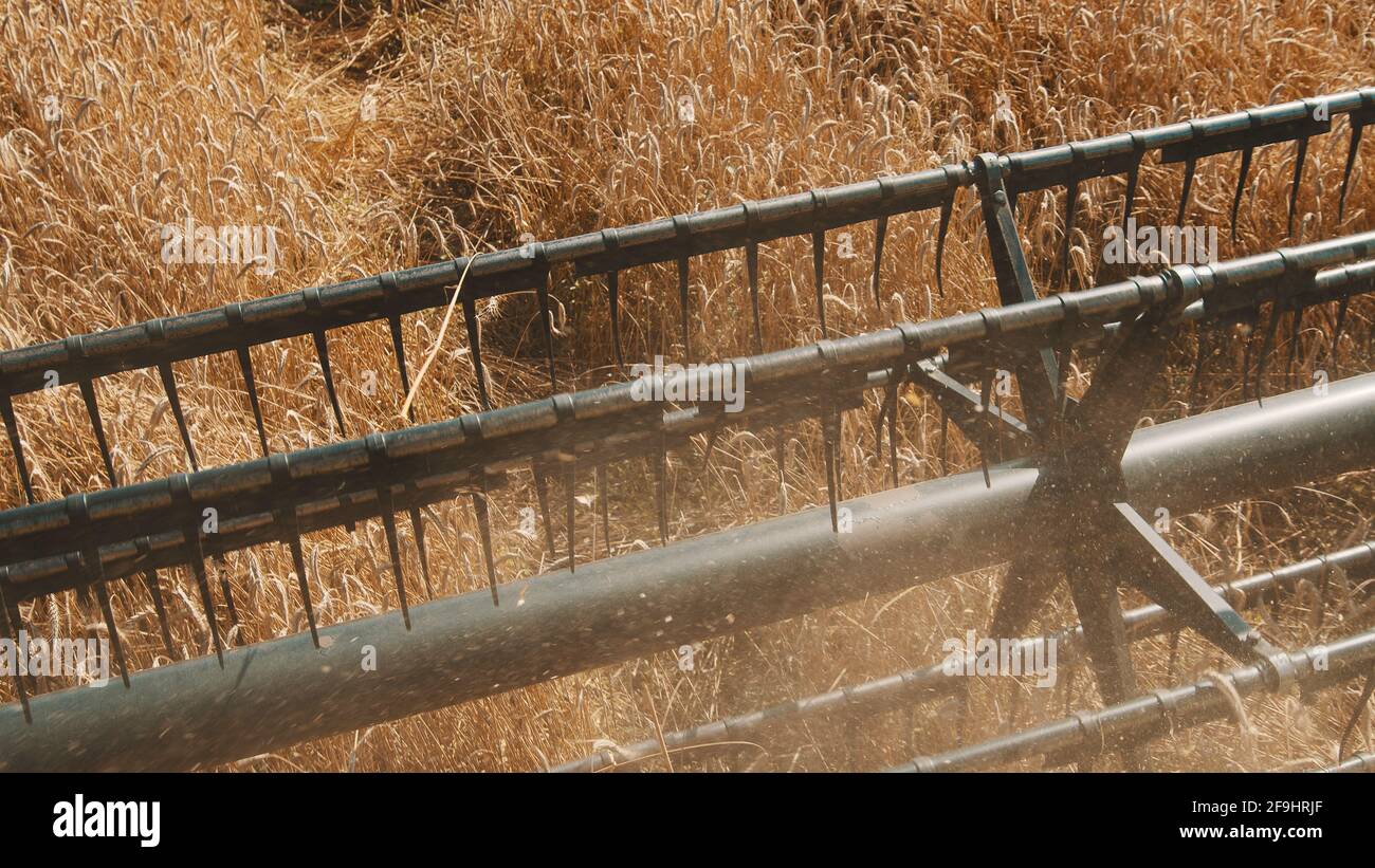 Closeup steel cutter bar combine hi-res stock photography and images ...