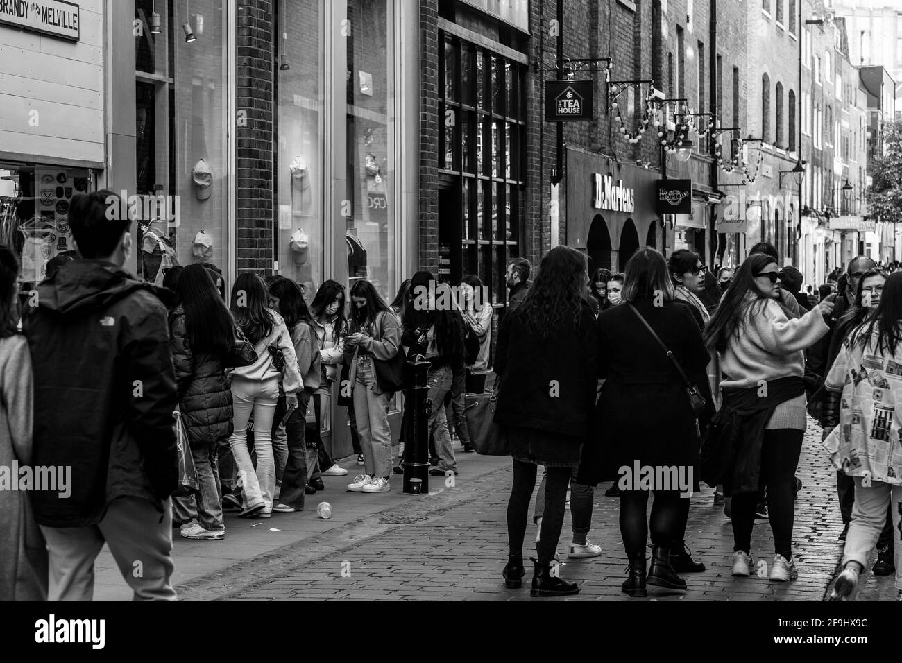After Lockdown London West End Soho Stock Photo - Alamy