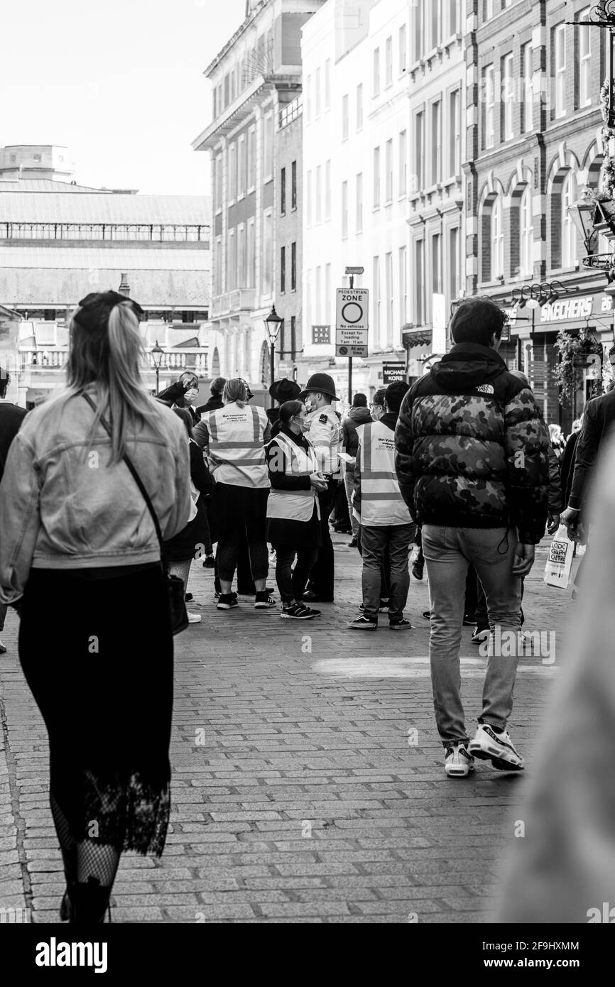 After Lockdown London West End Soho Stock Photo - Alamy